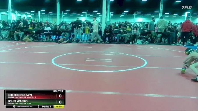 72 lbs Round 5 (10 Team) - John Wasko, Finger Lakes Elite vs Colton ...