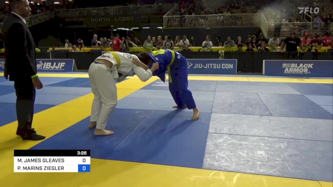 MARLEY JAMES GLEAVES vs PIETRO MARINS ZIEGLER 2024 Pan Kids Jiu-Jitsu ...