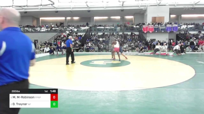 285 lbs Semifinal - Malachi Mercer-Robinson, Fairfield Prep vs Doug ...