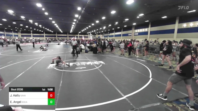 64 lbs Rr Rnd 4 - Jessie Kelly, Savage House WC vs Emma Angel, SoCal ...