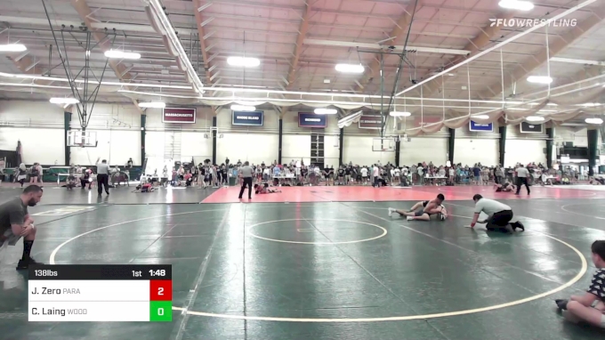 138 lbs Quarterfinal - John Zero, Paramus Catholic vs Connor Laing ...