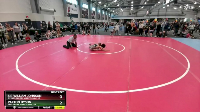 75 lbs Champ. Round 1 - Paxton Dyson, Texas Elite Wrestling Club vs Sir ...
