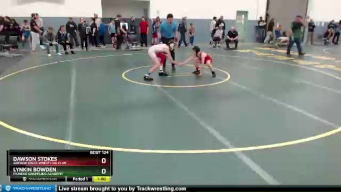 98 lbs Round 2 - Dawson Stokes, ANCHOR KINGS WRESTLING CLUB vs Lynkin ...