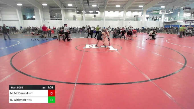 130 lbs Round Of 32 - Maxwell McDonald, Natick vs Bryce Whitman, Winslow ME