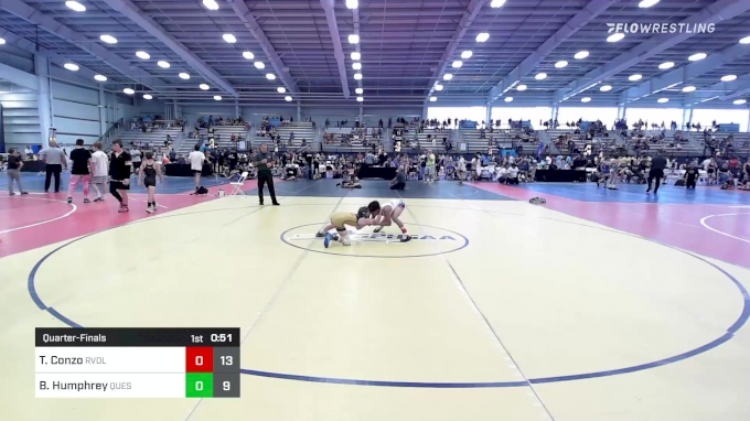 75 lbs Quarterfinal - Tyler Conzo, Revival Elite vs Brock Humphrey ...
