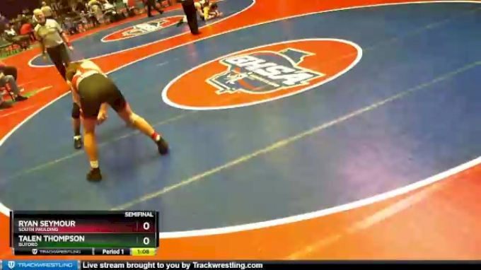 6 lbs Semifinal - Talen Thompson, Buford vs Ryan Seymour, South Paulding