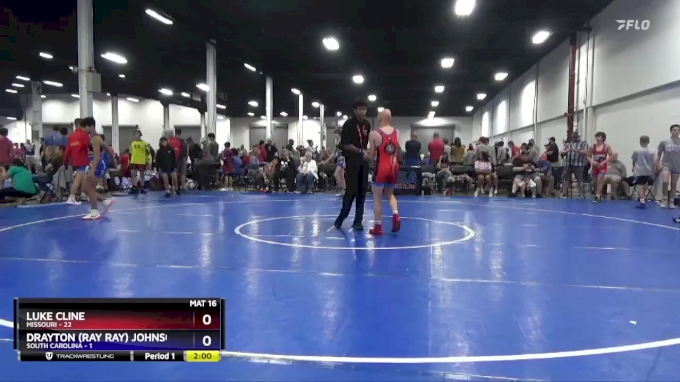 114 lbs Semis & 1st Wrestleback (8 Team) - Luke Cline, Missouri vs ...