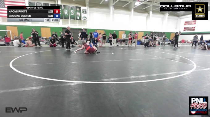 145 kg Rr Rnd 1 - Naomi Foote, Askren Wrestling Academy vs Brooke ...