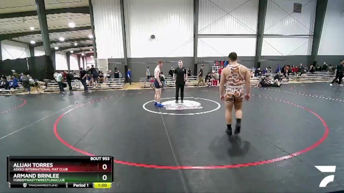 195 lbs 2nd Place Match - Alijah Torres, Askeo International Mat Club ...