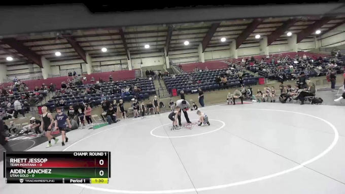 45 lbs Champ Round 1 (16 Team) - Aiden Sanchez, Utah Gold vs Rhett ...