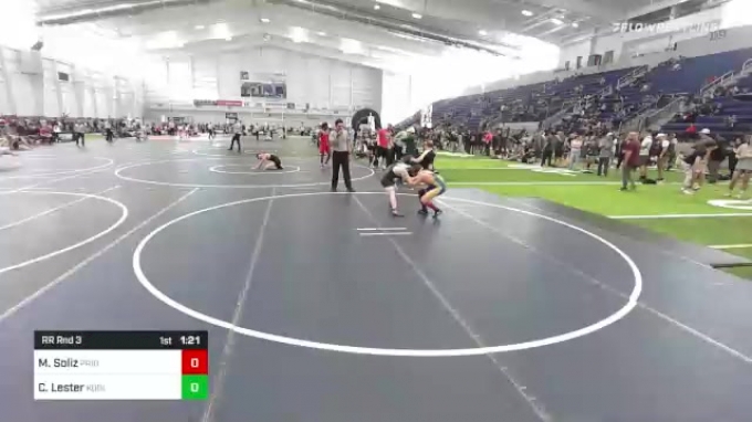 120 lbs Rr Rnd 3 - Mario Soliz, Pride Wrestling vs Charlie Lester ...