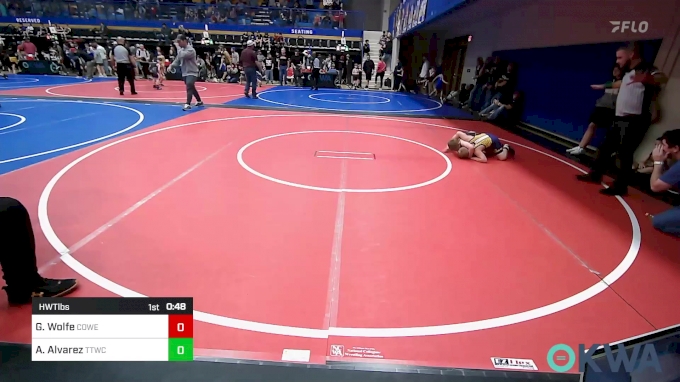 Rr Rnd 2 - Grayson Wolfe, Coweta Tiger Wrestling vs Anthony Alvarez ...