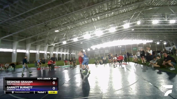 285 lbs Cons. Round 1 - Desmond Graham, Team Prestige Wrestling vs ...