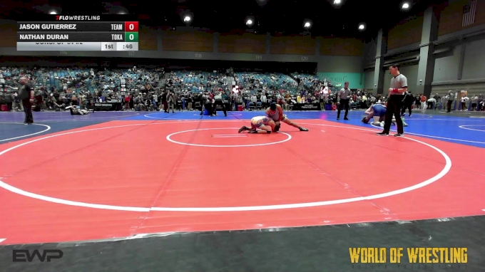 135 lbs Consi Of 64 #2 - Jason Gutierrez, Team Farmersville vs Nathan ...