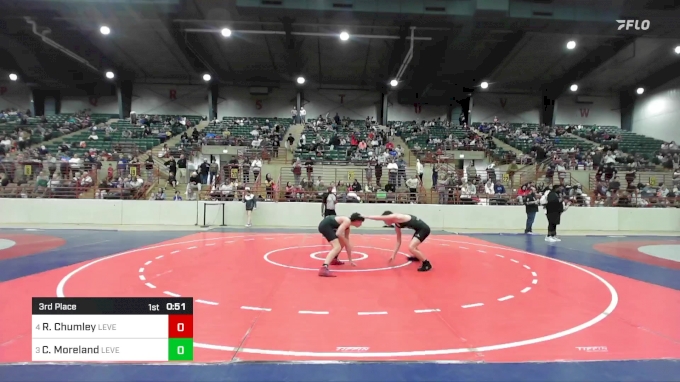 140 lbs 3rd Place - Ryder Chumley, Level Up Wrestling Center vs Cooper ...