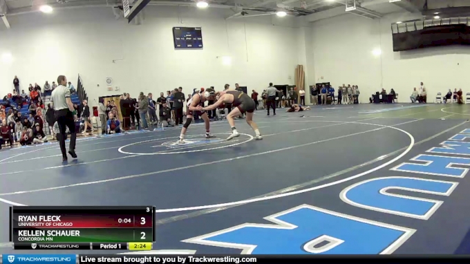 149 lbs Cons. Round 4 - Kellen Schauer, Concordia MN vs Ryan Fleck ...