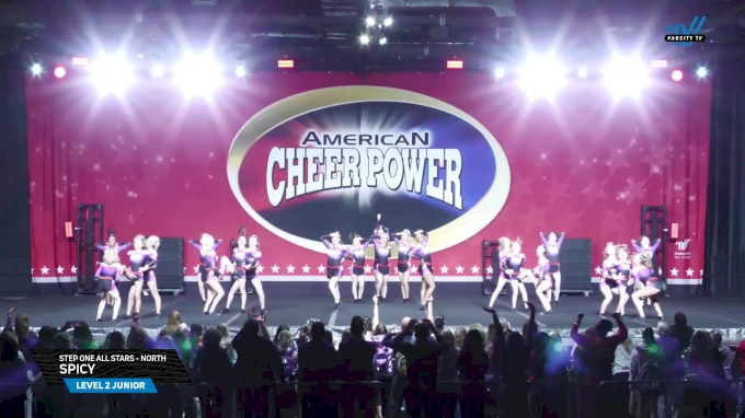 Step One All Stars - North - Spicy [2025 L2 Junior Day 2] 2025 Cheer ...