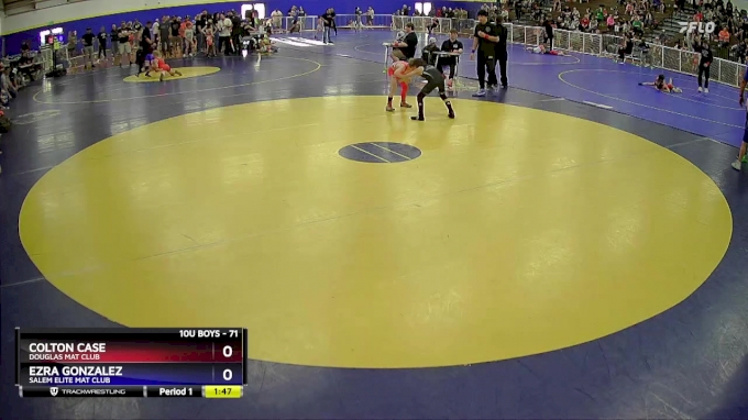 71 lbs Round 2 - Colton Case, Douglas Mat Club vs Ezra Gonzalez, Salem ...