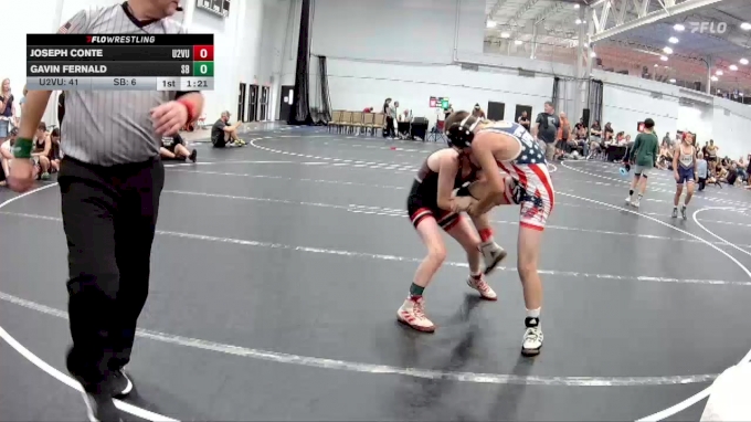 84 lbs Round 5 (8 Team) - Gavin Fernald, Smitty`s Barn vs Joseph Conte ...