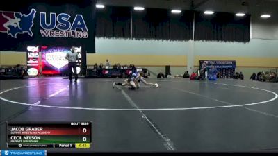 59 lbs Semifinal - Cecil Nelson, ReZults Wrestling vs Jacob Graber ...
