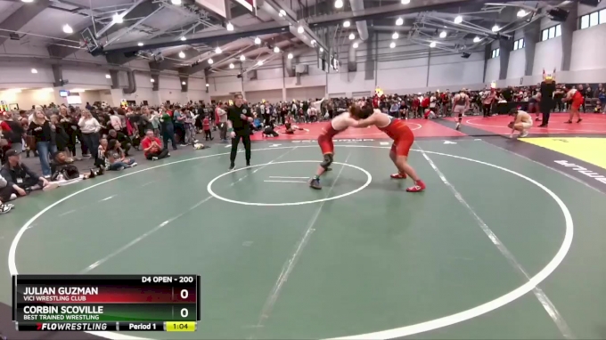 200 lbs Quarterfinal - Corbin Scoville, Best Trained Wrestling vs ...