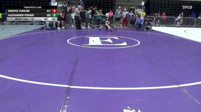 78 lbs Consi Of 8 #2 - Dekota Towler, Pittsburgh vs Alexander Fisher ...