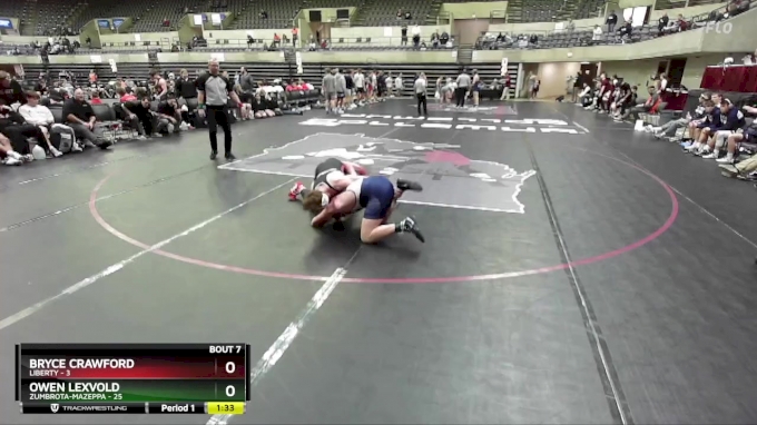 189 lbs Semis & 1st Wrestleback (8 Team) - Bryce Crawford, Liberty vs ...