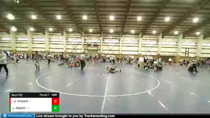 107 lbs Cons. Semi - Jacob Vincent, Team Sublime vs Jet Abbott, Champions Wrestling Club