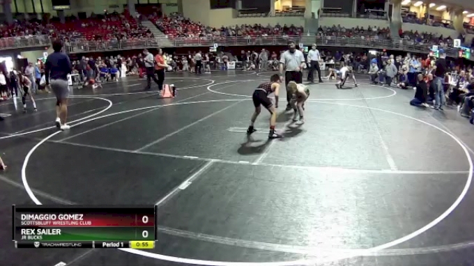 80 lbs Cons. Round 2 - DiMaggio Gomez, Scottsbluff Wrestling Club vs ...