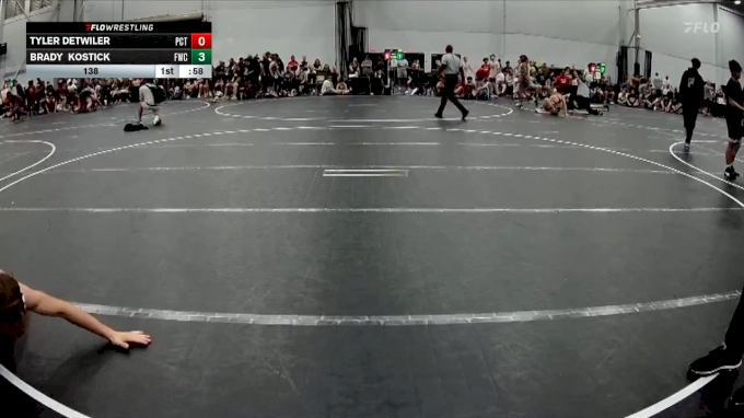 138 lbs Round 2 (4 Team) - Tyler Detwiler, Palm City Thundercats vs ...