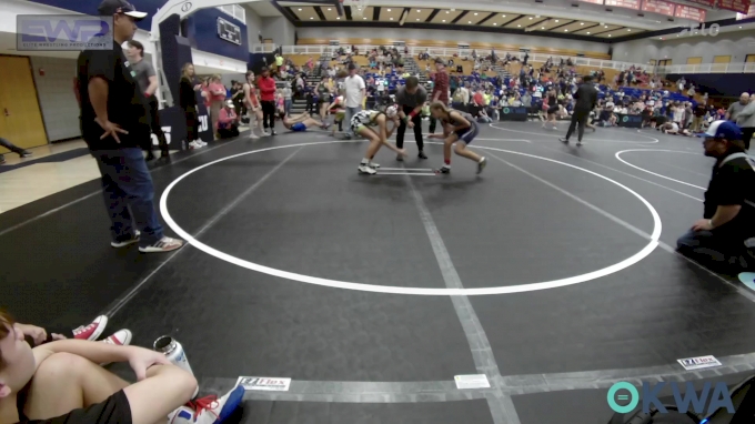 91 lbs Rr Rnd 3 - Emma Watson, Newcastle Youth Wrestling vs Stacy Pina ...