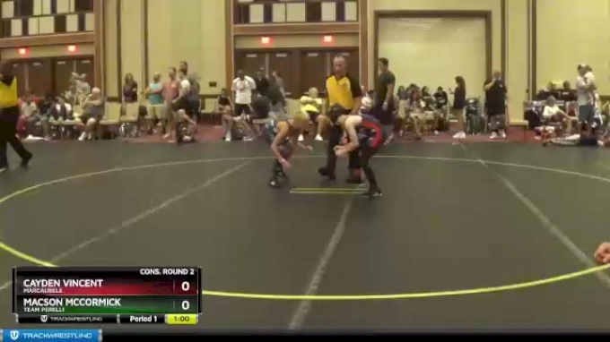 75 lbs Cons. Round 2 - Cayden Vincent, MarcAurele vs Macson McCormick ...