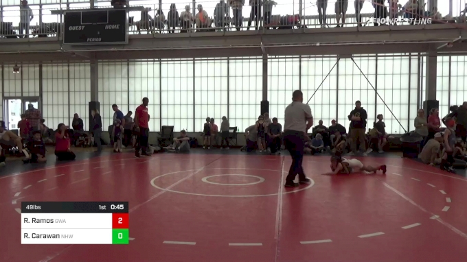 49 lbs Consi Of 4 - Romeo Ramos, The Glasgow Wrestling Academy vs ...