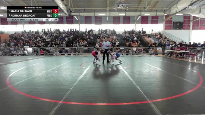 120 lbs Final - Maria Baldwin, Winchester vs Adriana DeGroat, Framingham