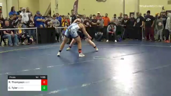 200 lbs Final - Roman Thompson, North Hills vs Caleb Tyler ...