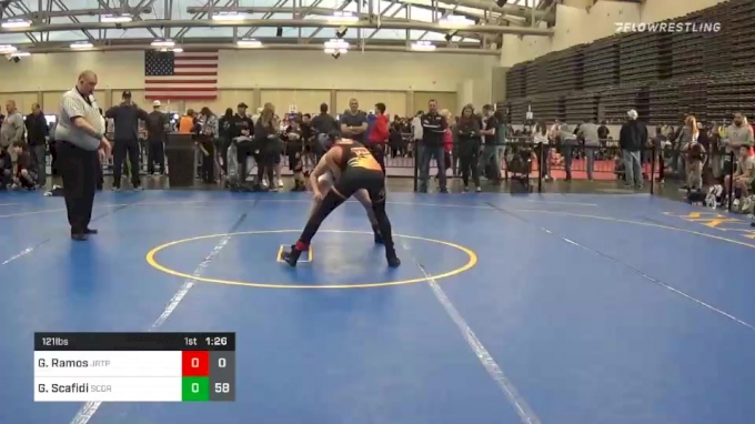 121 lbs Prelims - Gavin Ramos, Junior Terps MS vs Giovanni Scafidi ...