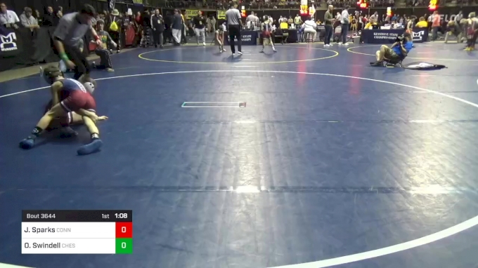 70 lbs Consy 5 - Jake Sparks, Connellsville vs Owen Swindell, Chestnut ...