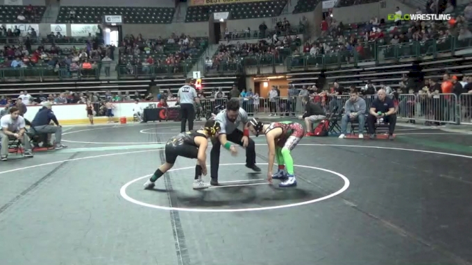 100 lbs Round Of 16 - Aidan Ekins, F.l.o.w. vs Aidan Lopez, Elmwood Park