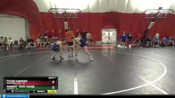 152 lbs Quarterfinals (8 Team) - Robert `Tate` Flege, Aquinas vs Tyler ...