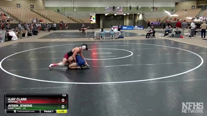 113 lbs Quarterfinals (8 Team) - Ayden Jenkins, Soddy Daisy vs Ajay ...