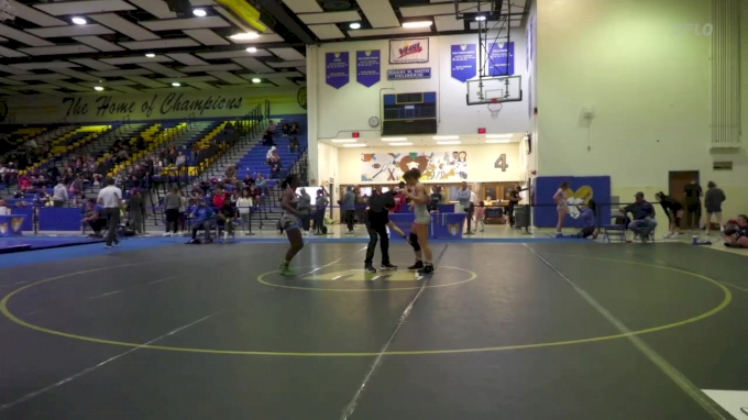 57 lbs Champ. Round 1 - Virginia Foard, Team Tornado Wrestling Club vs ...