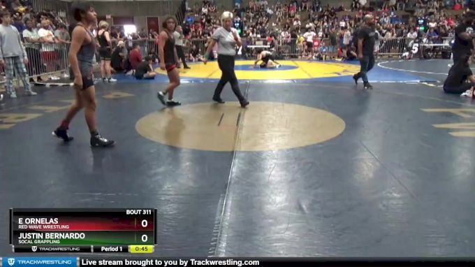 128 lbs Cons. Round 2 - E Ornelas, Red Wave Wrestling vs Justin ...
