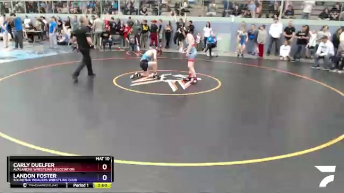 135 lbs Round 3 - Carly Duelfer, Avalanche Wrestling Association vs ...