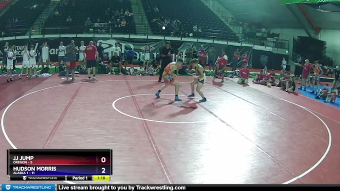 105 lbs Round 3 (8 Team) - JJ Jump, Oregon vs Hudson Morris, Alaska 1