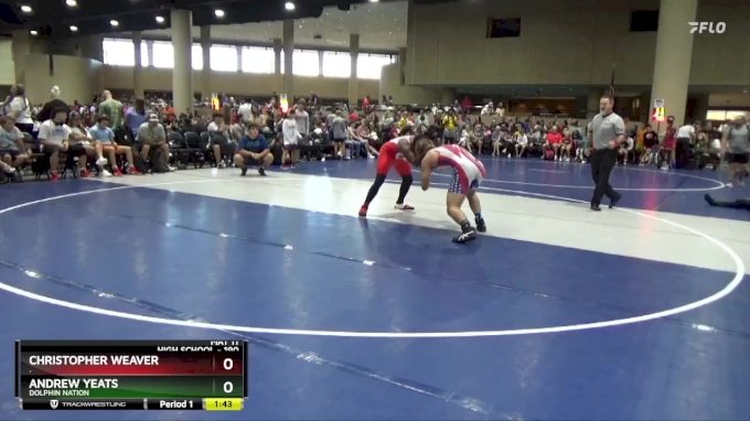 190 lbs Champ. Round 1 - Christopher Weaver, . vs Andrew Yeats, Dolphin ...