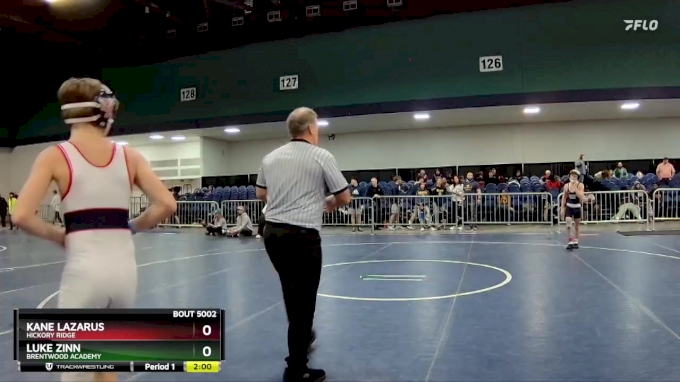 106 lbs Round 1 - Kane Lazarus, Hickory Ridge vs Luke Zinn, Brentwood ...