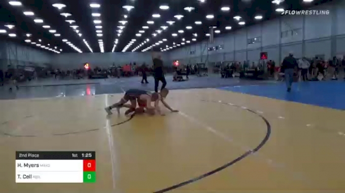 115 lbs Consolation - Hayden Myers, Mayo Quanchi Judo And Wrestling ...