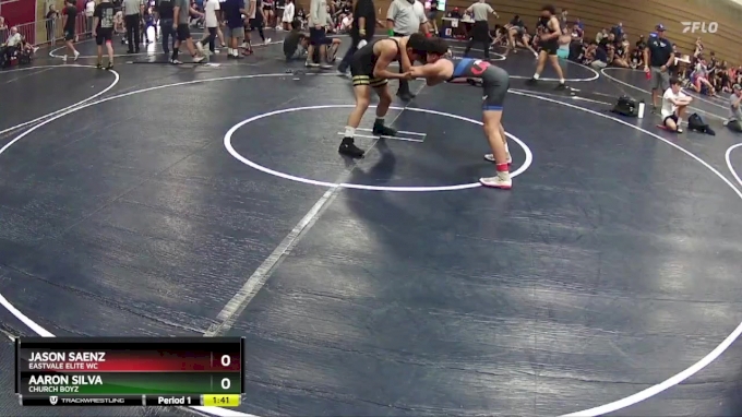 133 lbs Semifinal - Jason Saenz, Eastvale Elite WC vs Aaron Silva ...