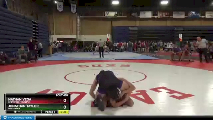 132 lbs Cons. Round 2 - Nathan Vega, Cheyenne Mountain vs Jonathan ...