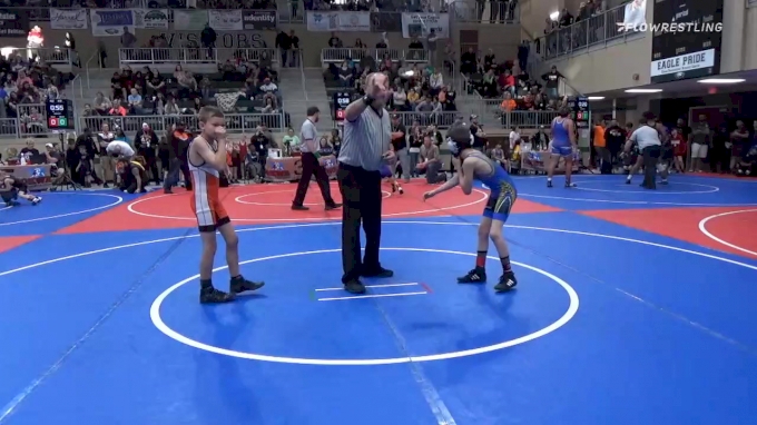 67 lbs Consolation - Hunter Tice, Dark Cloud Wrestling vs Korbin Kerr ...